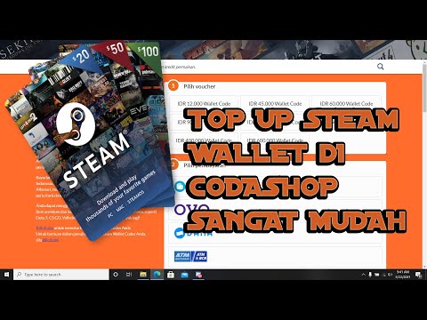 Cara Mengisi Steam Wallet di Codashop Sangat Mudah (Beserta Cara Redeem) 2021..!!