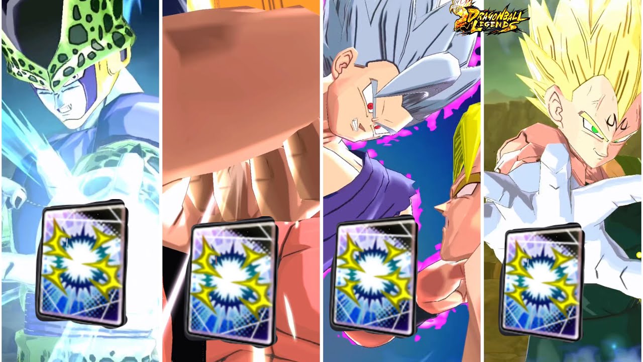 🔥THE MOST DISRESPECTFUL BLUE CARD ANIMATIONS IN DRAGON BALL LEGENDS!!🔥 ...