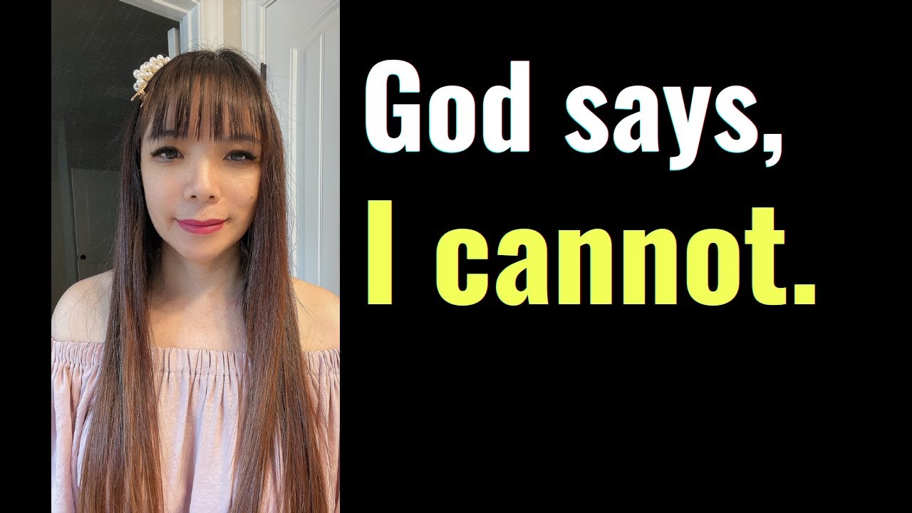 God CANNOT do "SOMETHING" with your plan. #propheticword # ...