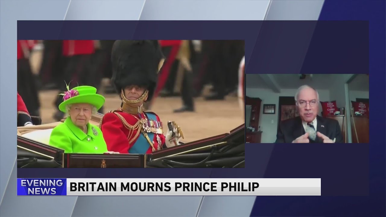 Loyola history professor discusses death of Prince Phillip - YouTube