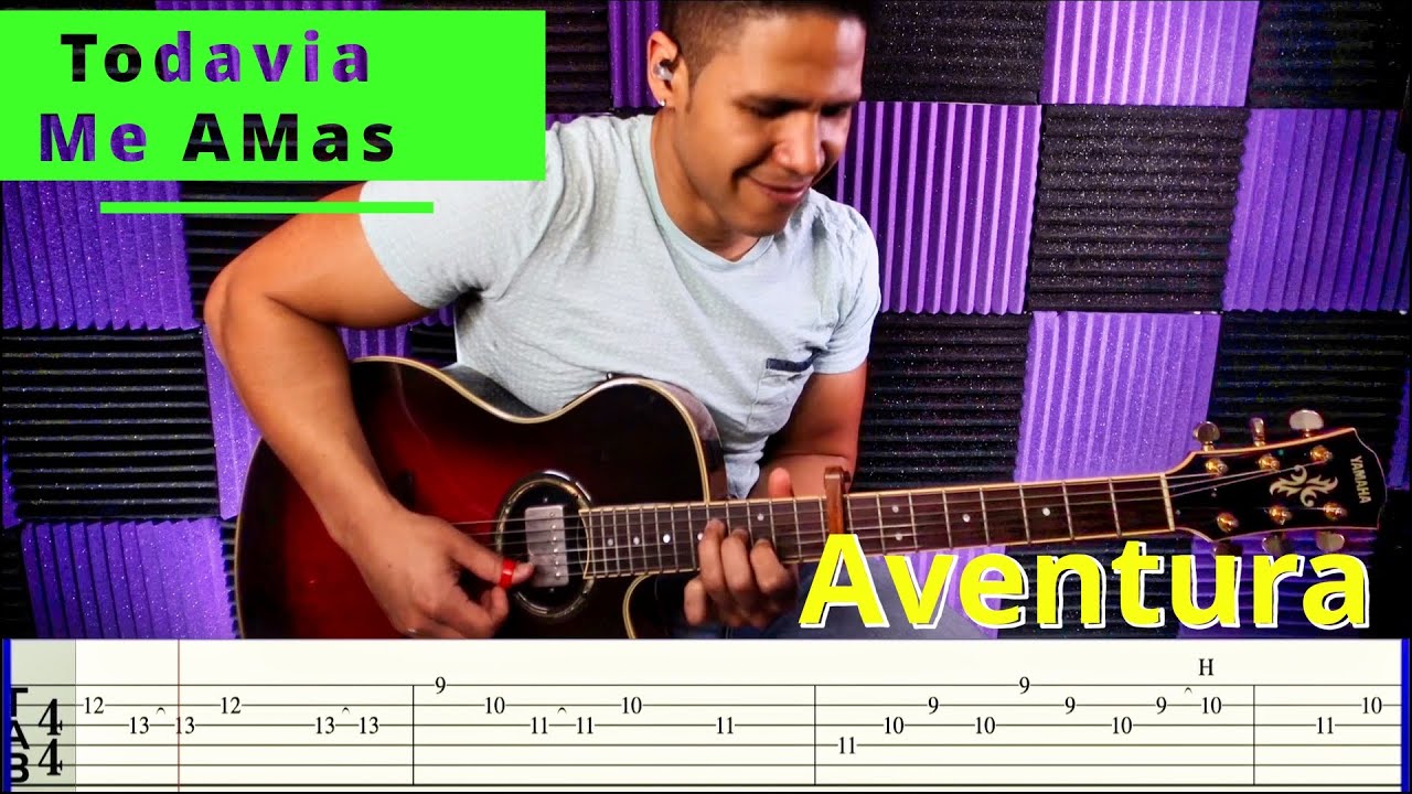 Una de las mejores intros de Bachata! Todavia Me Amas - Cover + Tabs ...