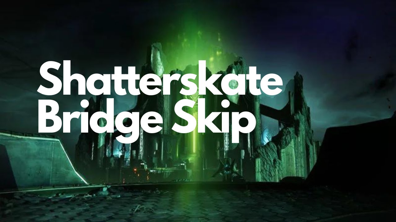 Destiny 2:Crotas End Raid Bridge Skip with Shatterskate - YouTube