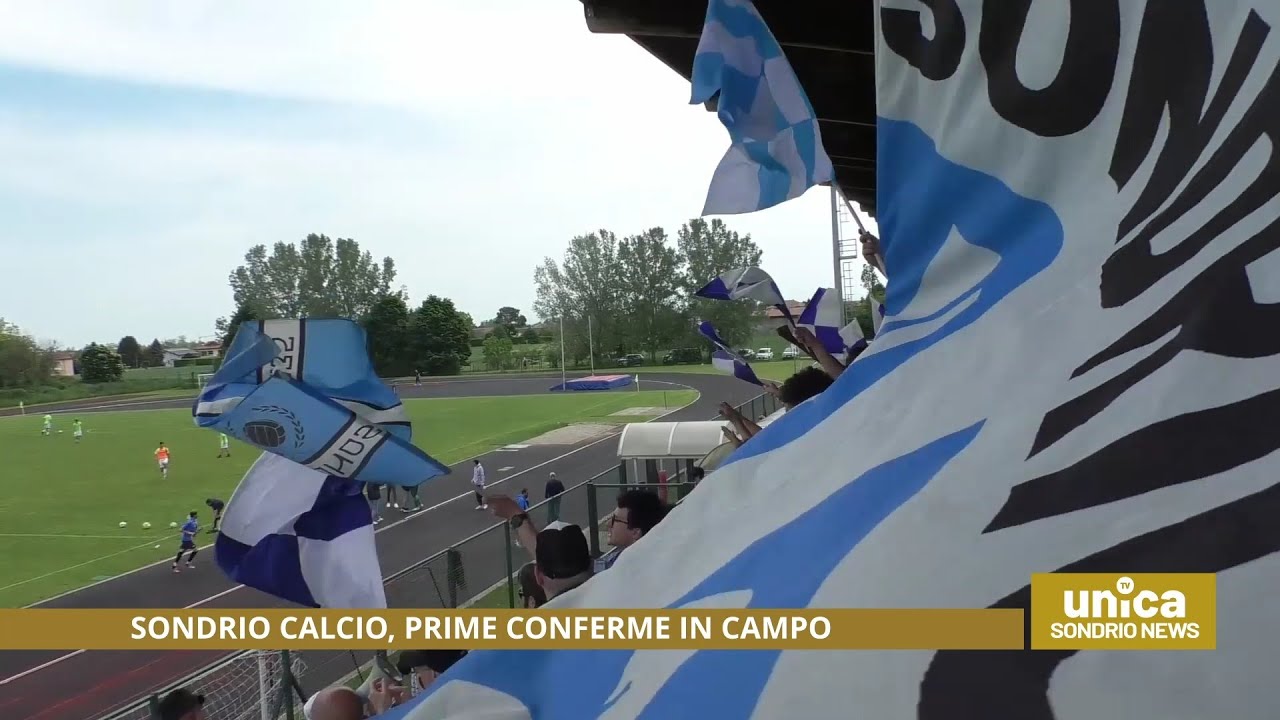Sondrio Calcio, prime conferme dal campo - YouTube