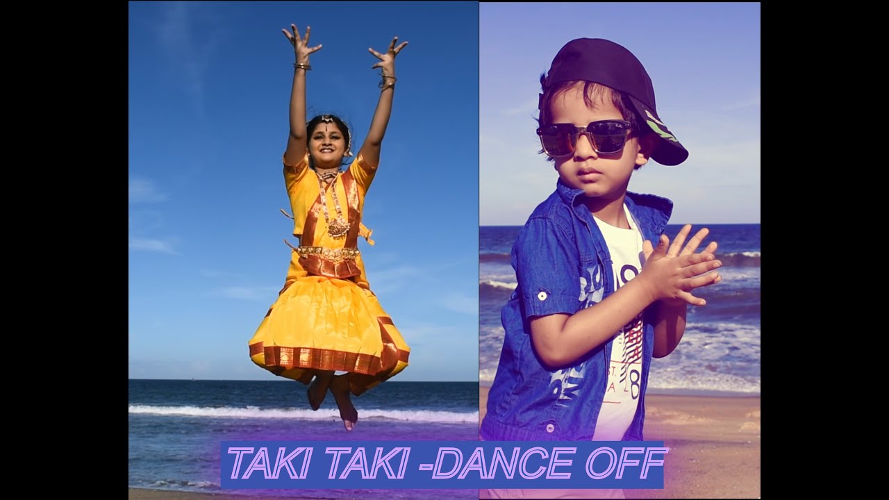 Taki Taki Beach Dance Off - YouTube