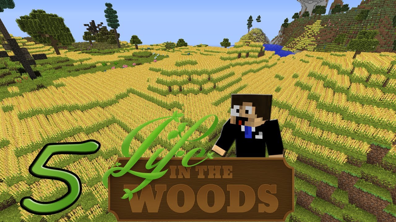 Life in the Woods - Minecraft Modpack - Part 5 - Cotton Fields Forever ...
