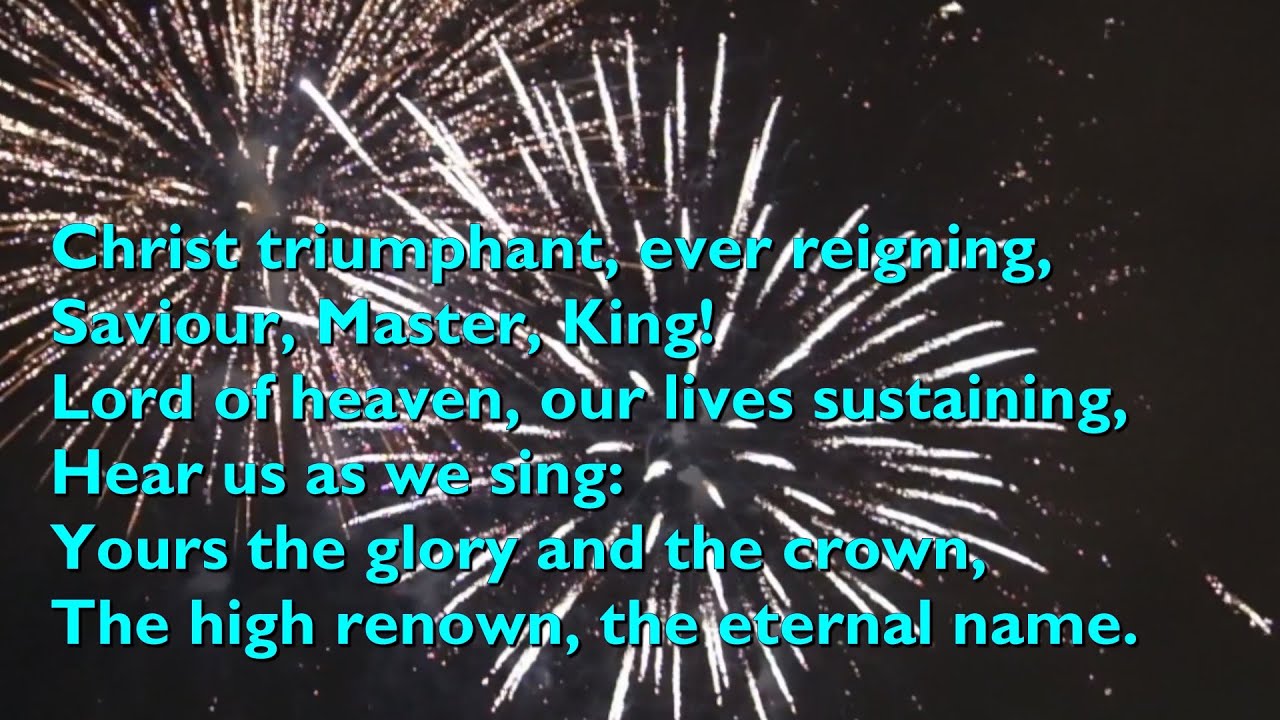 Christ Triumphant, Ever Reigning (Tune: Guiting Power - 5vv) [with ...
