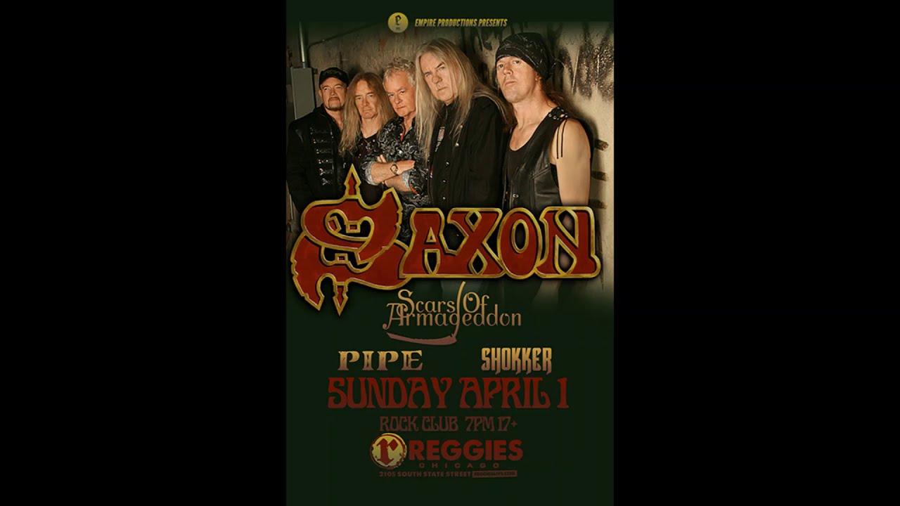 Saxon LIVE Concert clips Chicago IL 4-1-2018 - YouTube