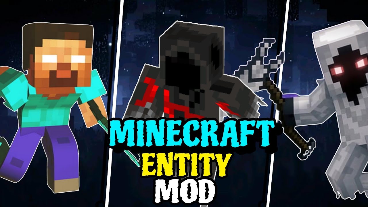 DARK ENTITY MOD FOR MINECRAFT 😲☠️🤯|#minecraft #mods - YouTube