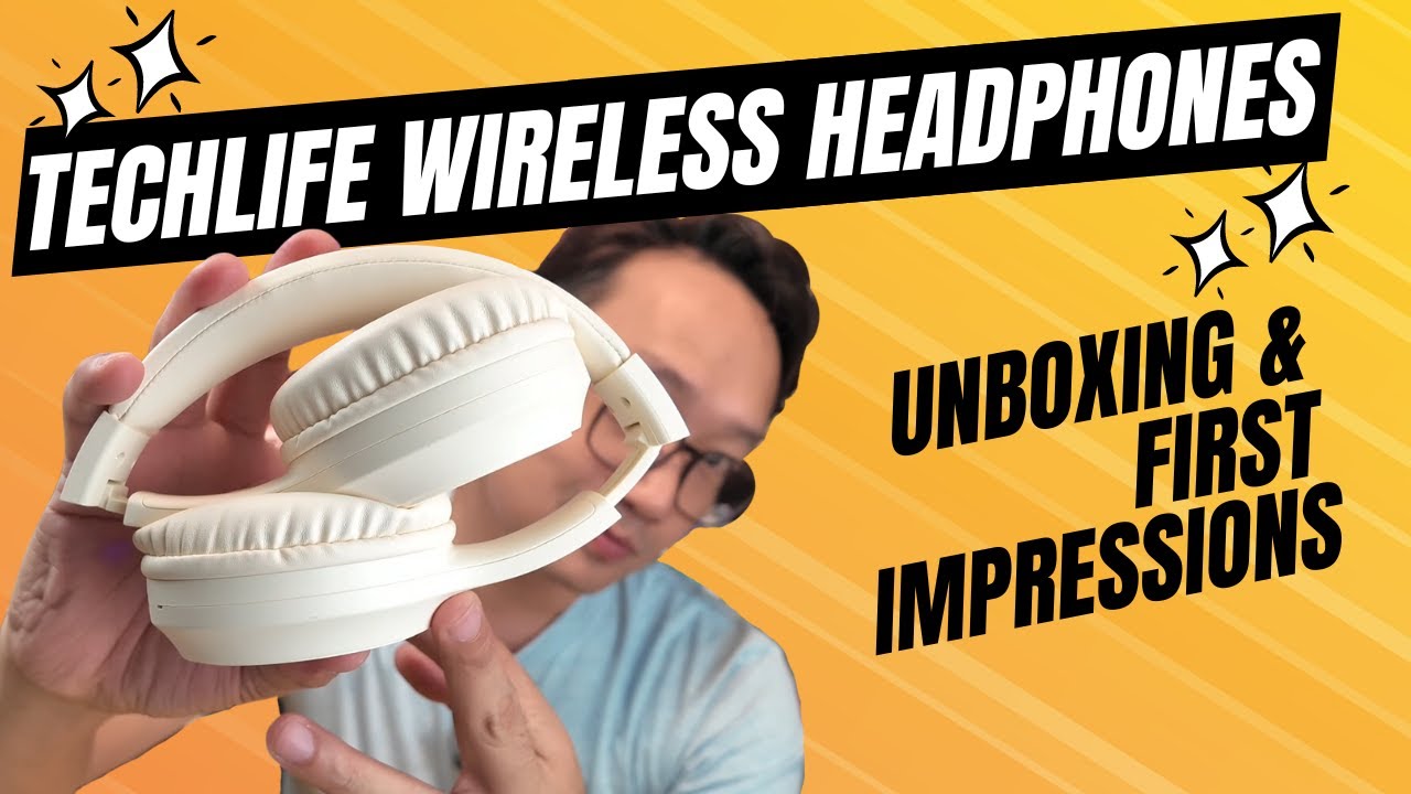 TechLife Wireless Headphones Unboxing & First Impressions - YouTube