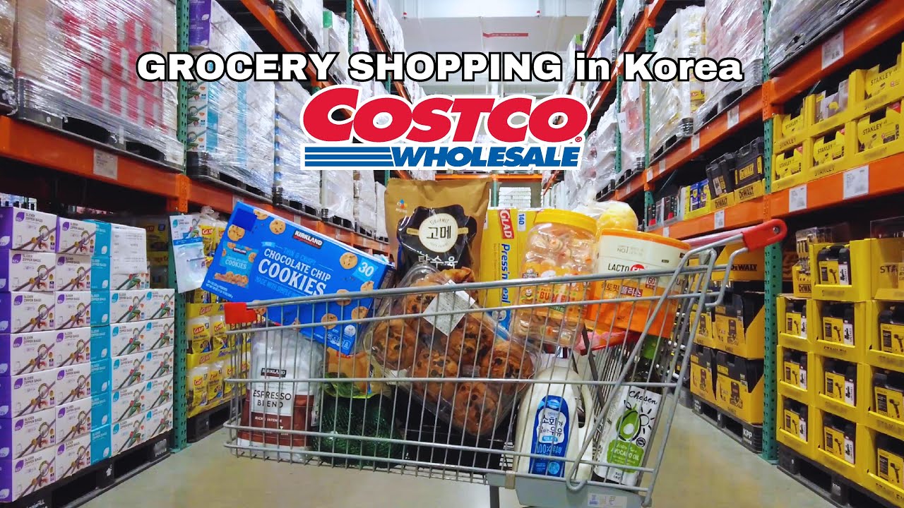 Grocery Shopping in Korea | Korean Costco | Wholesale Grocery with ...