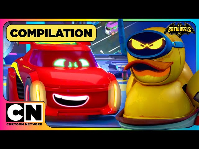 🔥🚗 Epic Redbird vs Ducky Moments! | Batwheels | Cartoon Network Asia ...