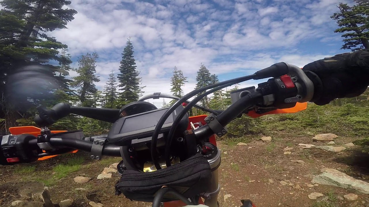 Gold Valley Rim trail - YouTube