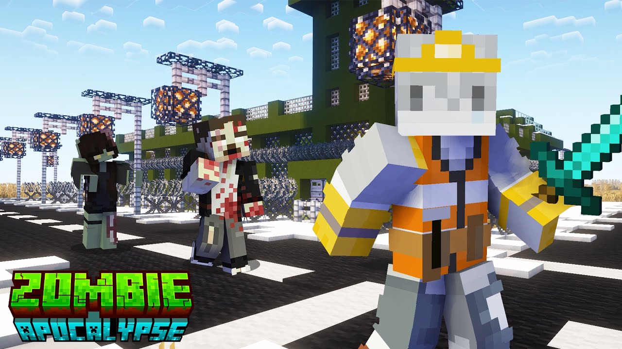 SUPRAVIETUIESC pe Minecraft APOCALIPSA ZOMBIE - YouTube