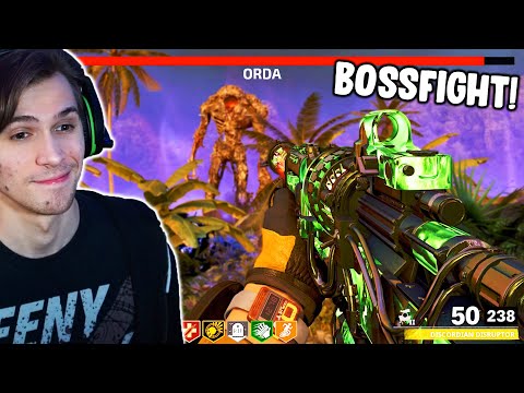 ORDA BOSSFIGHT REACTION!!! Cold War Zombies DLC 1!!! (Firebase Z)