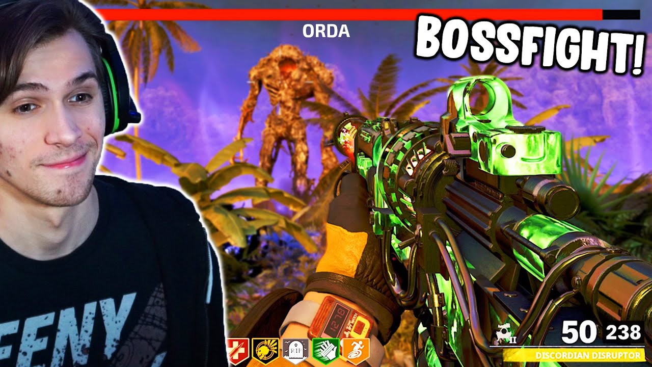 ORDA BOSSFIGHT REACTION!!! Cold War Zombies DLC 1!!! (Firebase Z) - YouTube