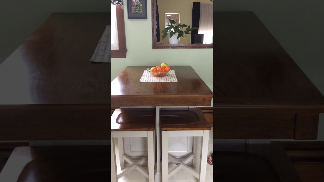 Wiping the table down - YouTube