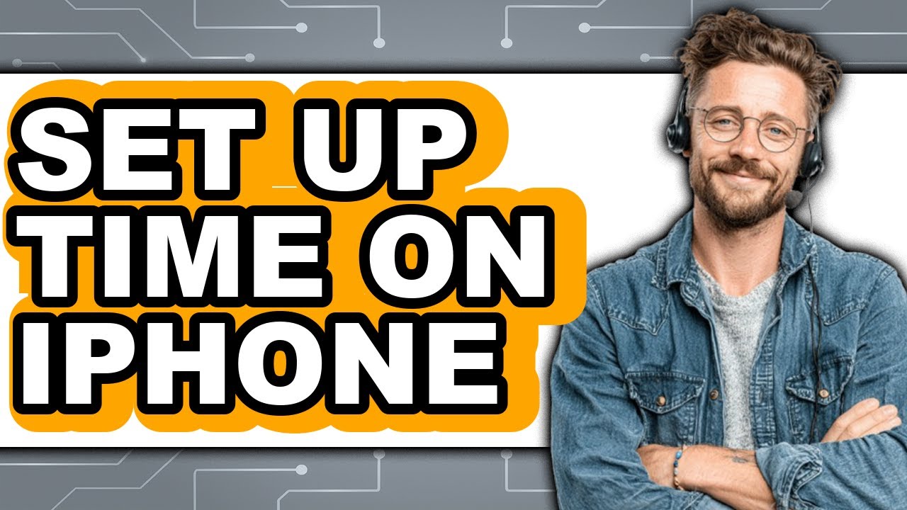How to Set Up Time on iPhone (Full Guide) - YouTube