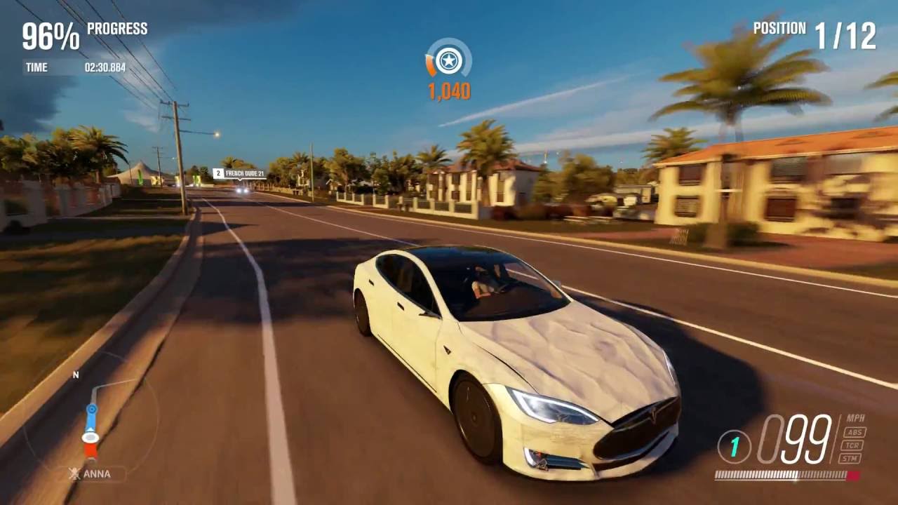 Forza Horizon 3 - Tesla Model S P90D Ludicrous Mode - Gameplay Race ...