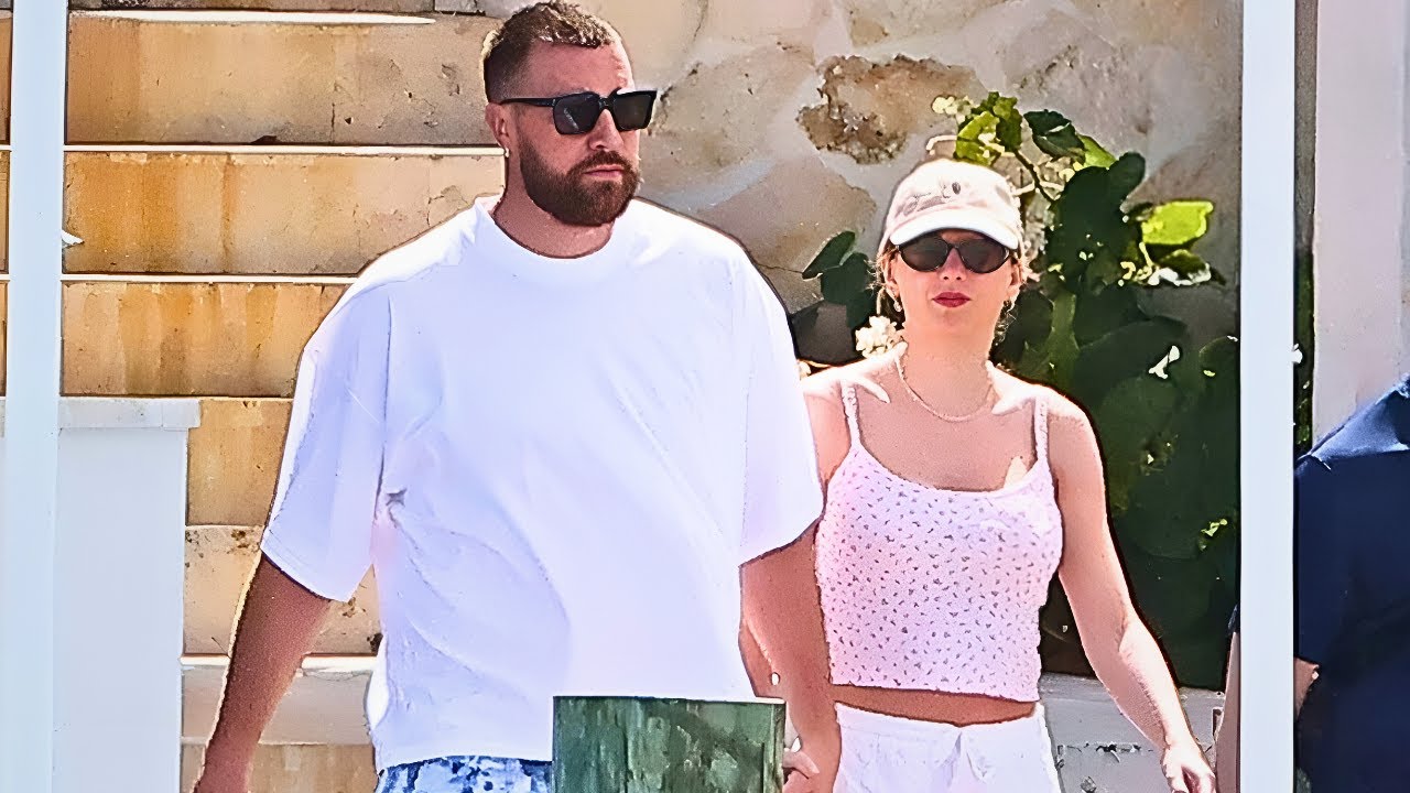 Taylor Swift & Travis Kelce's PDA at US Open & Wedding in NYC - YouTube