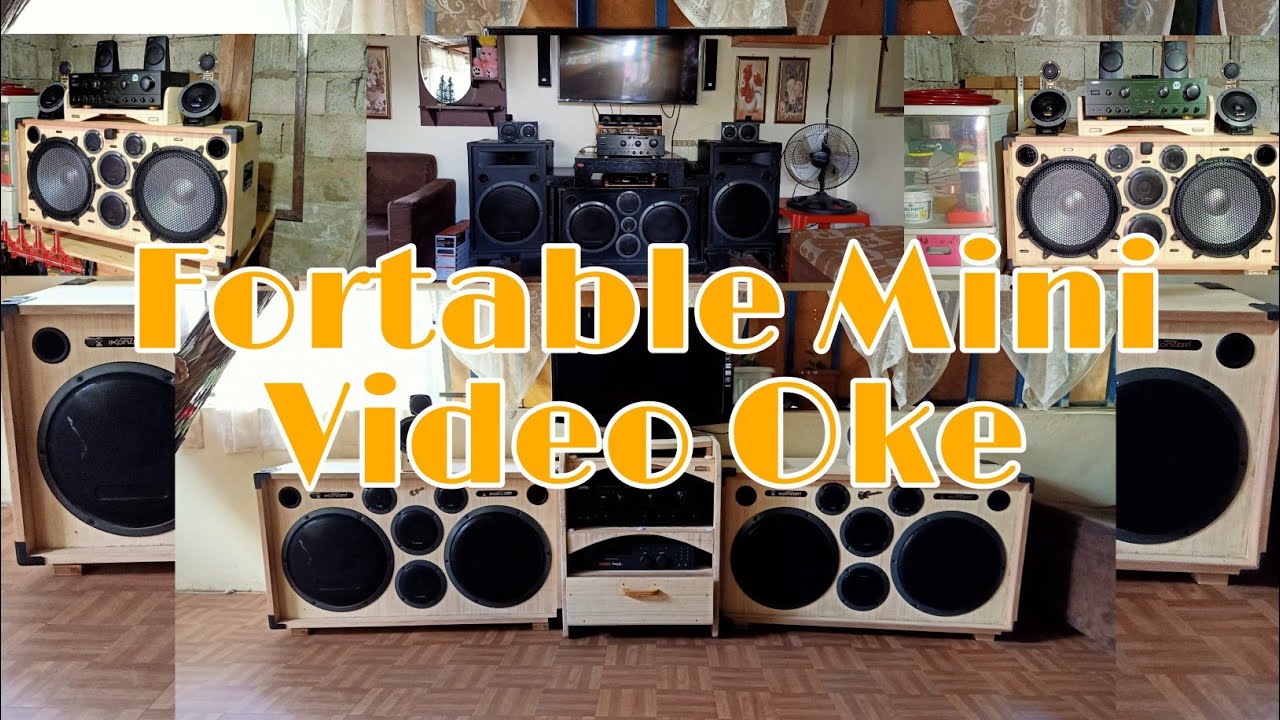 Small Budget/Portable Mini Video Oke Set Pambahay: - YouTube