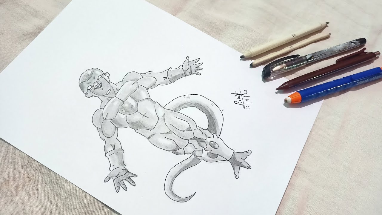 How to draw Friza||Art Jetpack||😨very easy step-by-step - YouTube