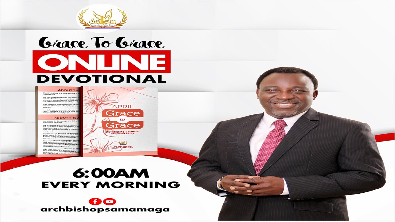 Prayer of Faith Is Transacting With God on His Spoken Word|| Grace To ...