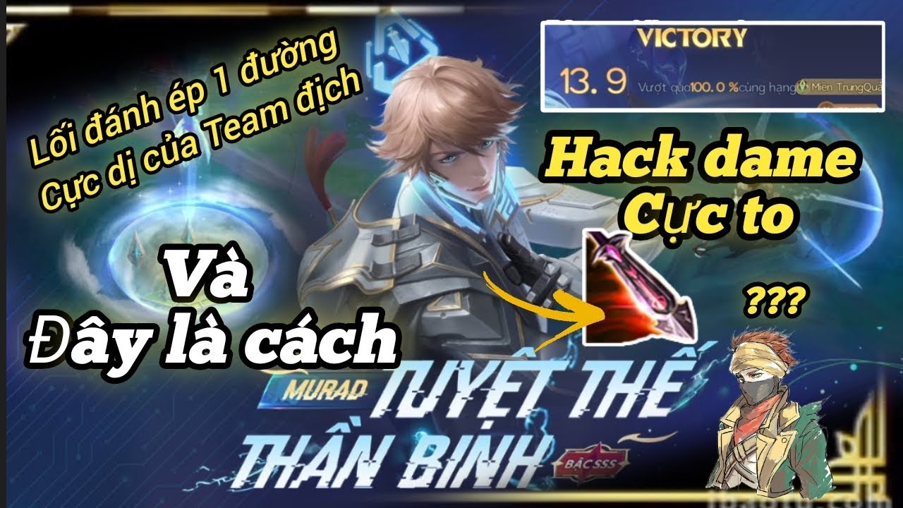 Cách Tôi Hack Dame Đối Đầu Với Lối Đánh Ép 1 đường Của Team Địch ...