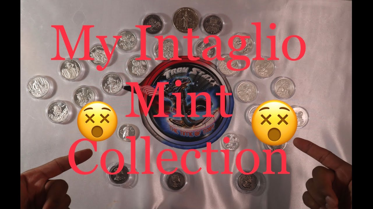 My Full Intaglio Mint Silver Stack So Far! - YouTube