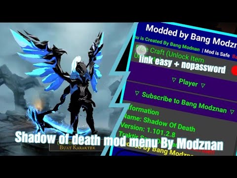 Baru - shadow of death mod menu apk 2022 - YouTube