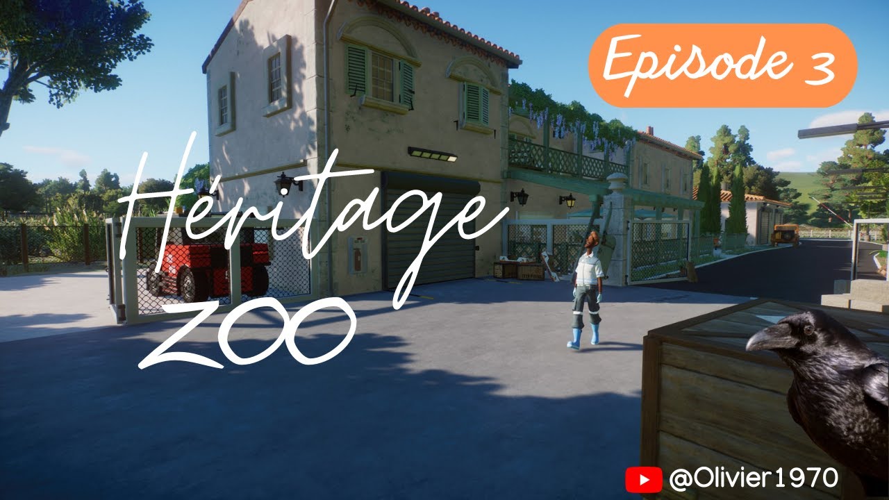 Planet Zoo - (FR) - Héritage Zoo - Episode 3 - Ca, une ferme? That, a farm? - YouTube