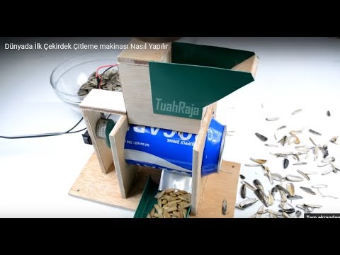 Çekirdek çitleme makinası yapma