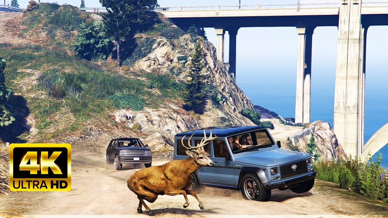 GTA 5 Hunting Grounds [4K PC 60FPS MAX SETTINGS] - YouTube