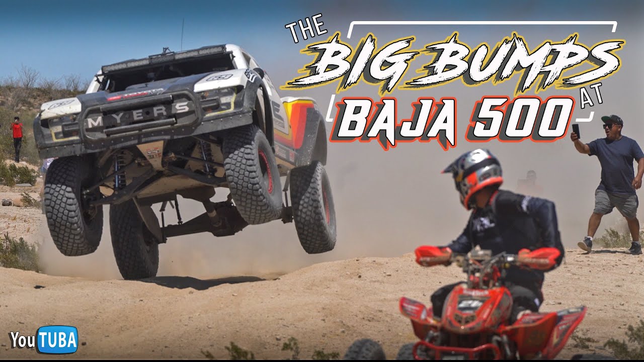The BIG Bumps at Baja 500 2023 || Trophy Trucks and MORE - YouTube