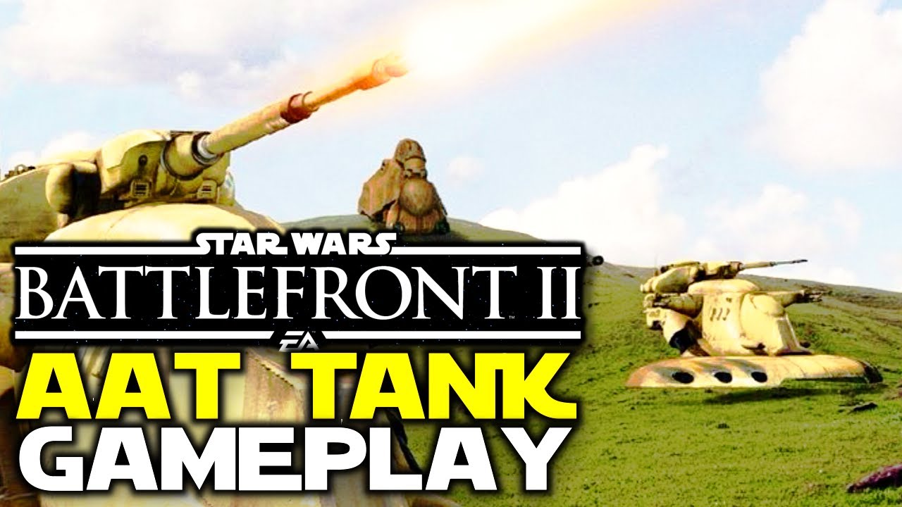 Star Wars: Battlefront 2 - 9 Minutes of AAT Droid Tank - Clone Wars ...
