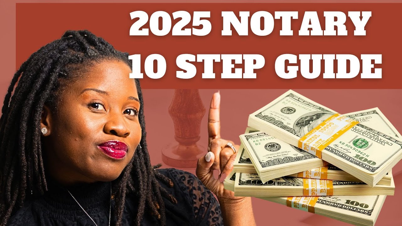 How To Make Money As A Notary In 2025 - YouTube