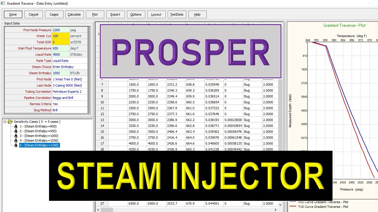 Prosper 45: Steam Injector | Data Input - YouTube