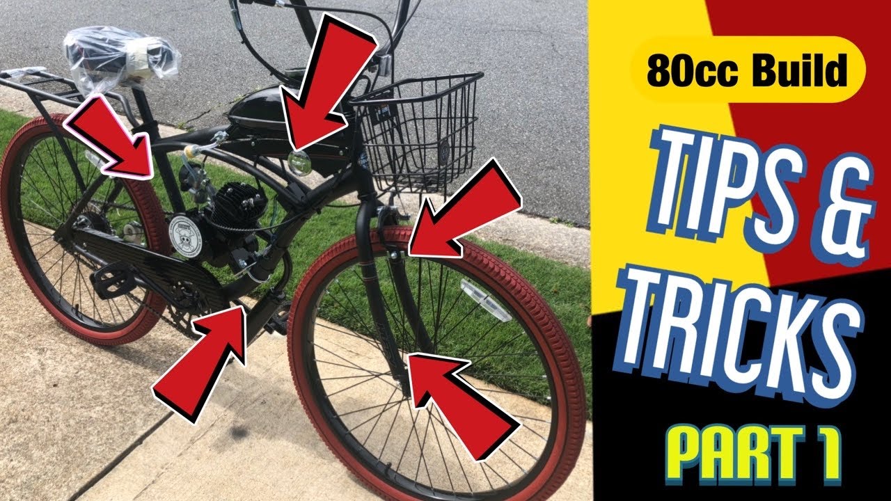 80cc Part 1-TIPS & TRICKS / build notes for DIY engine kits motorized ...