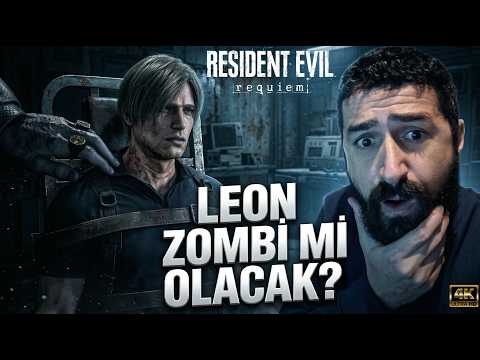 LEON ZOMBİ Mİ OLACAK 😱 Resident Evil Requiem Bölüm 4 I 4K