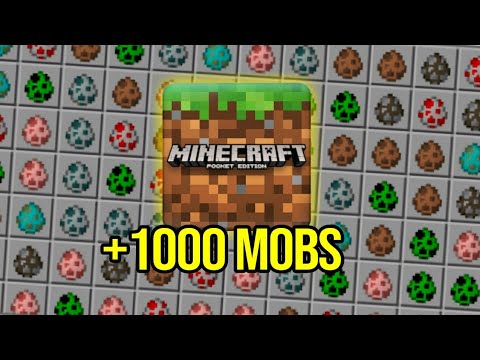 1000 NOVOS MOBS PARA MINECRAFT PE 1.14.0.52 !! MOB RANDOMIZER Addon (Pocket Edition) - YouTube