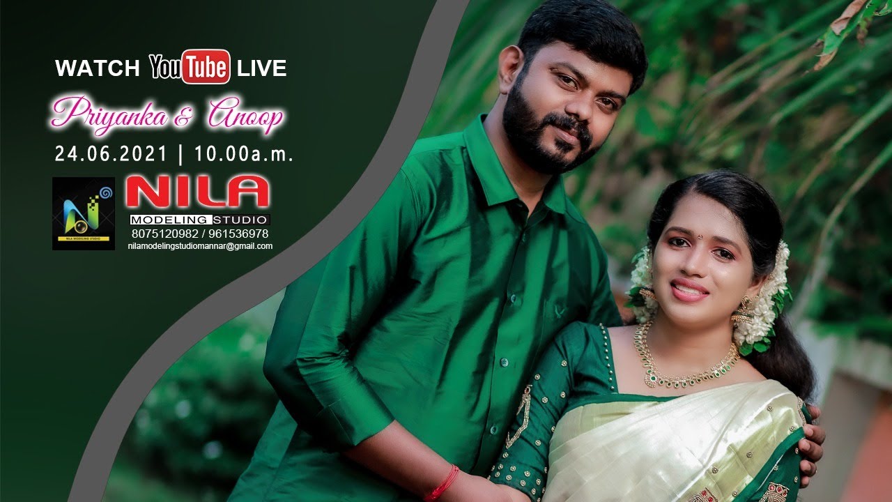 Priyanka and Anoop Wedding Day YouTube Live Streaming - YouTube