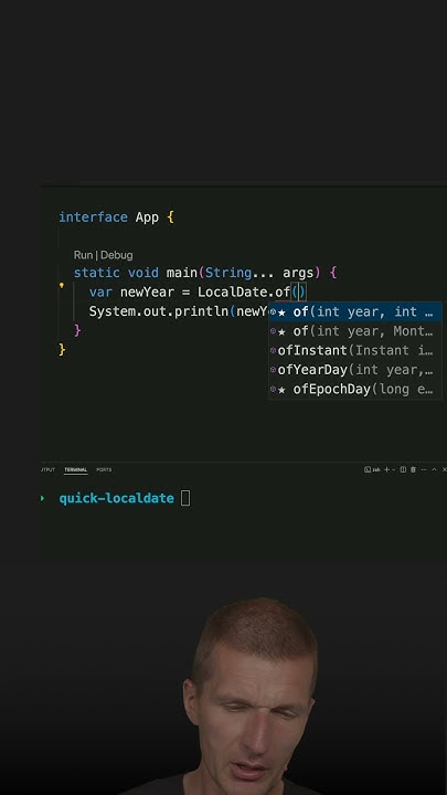 The Easiest Way To Create A Date Java Shorts Coding Airhacks Youtube