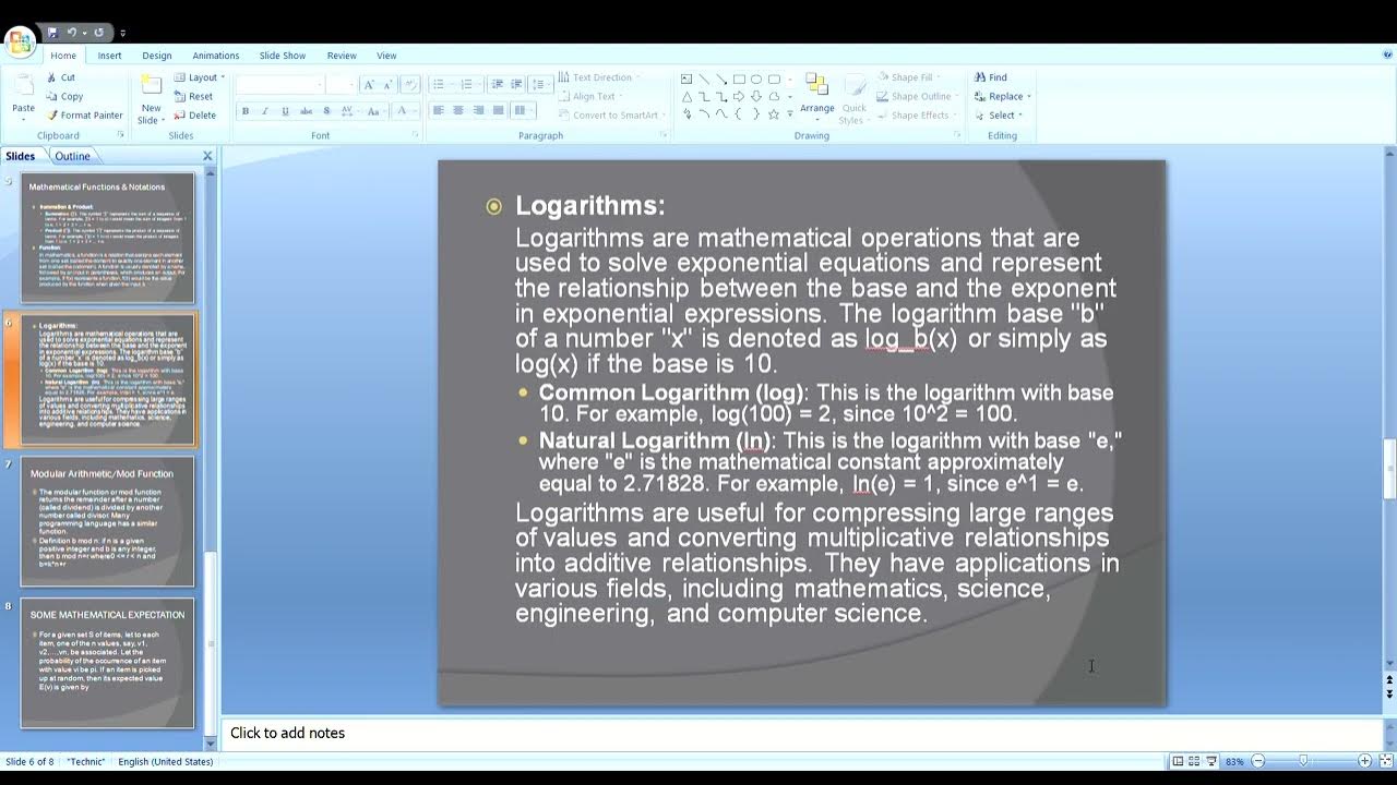 Mcs 211 Design And Analysis Of Algorithm Unit 2 Lecture 2 Youtube