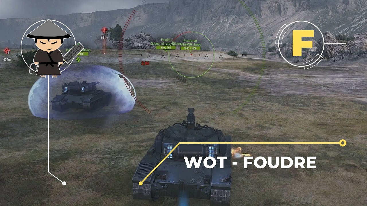 Как играть на Foudre в Ваффентрагер: Наследие WOT (Тактика) - YouTube