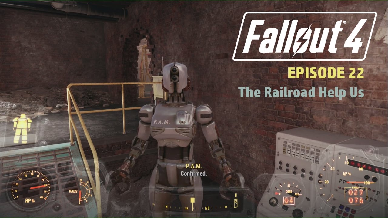 THE RAILROAD HELP US! - Part 22 - Fallout 4 Gameplay - YouTube