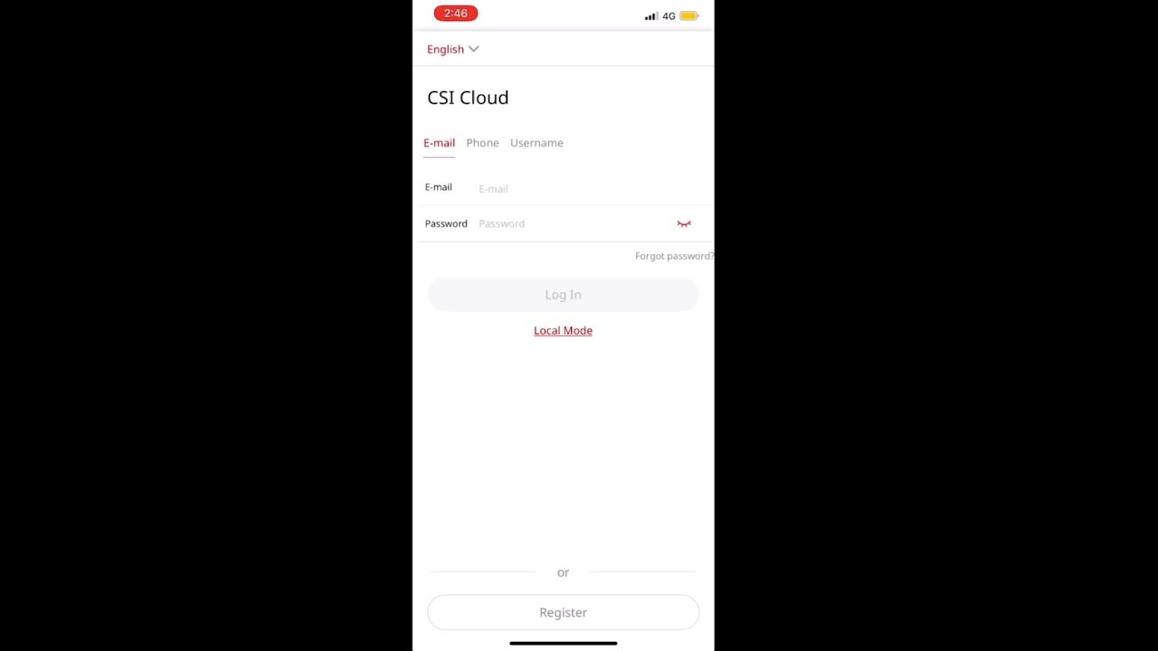CSI Cloud - Account Creation - YouTube
