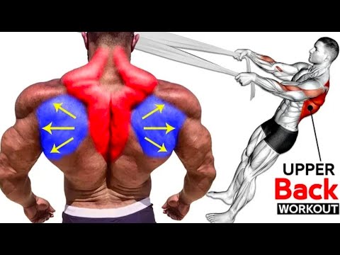 Full Upper Back Exercises | Best Upper Back workout At Hmoe - YouTube