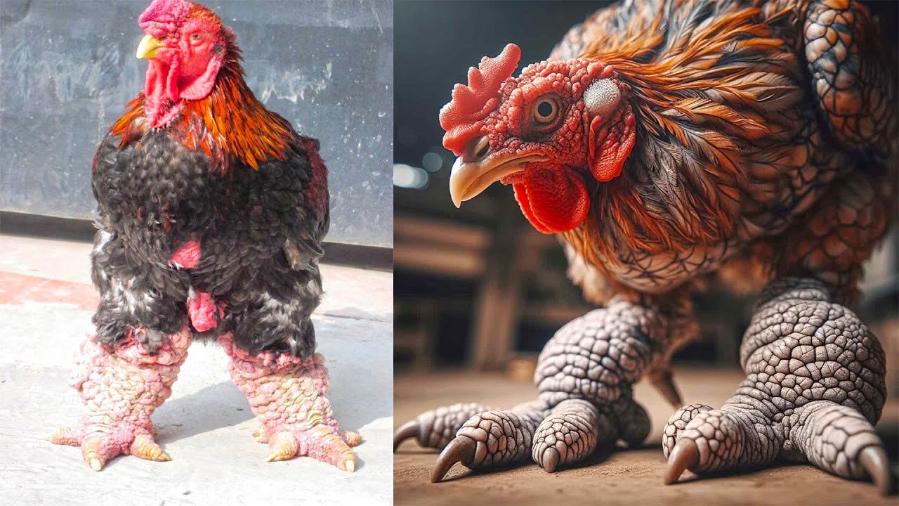 Dragon Chicken: Dong Tao chicken #animals - YouTube