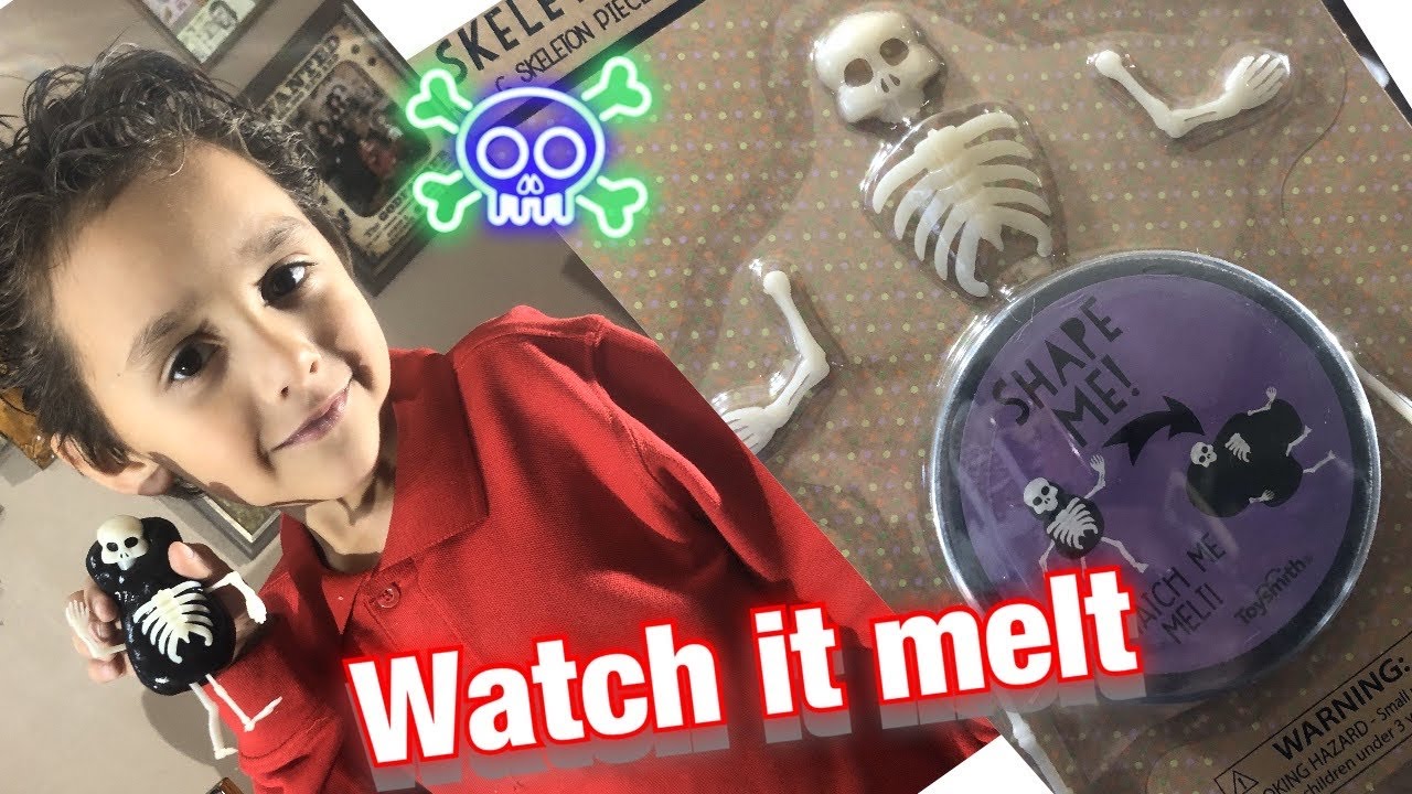 melted skeleton - YouTube
