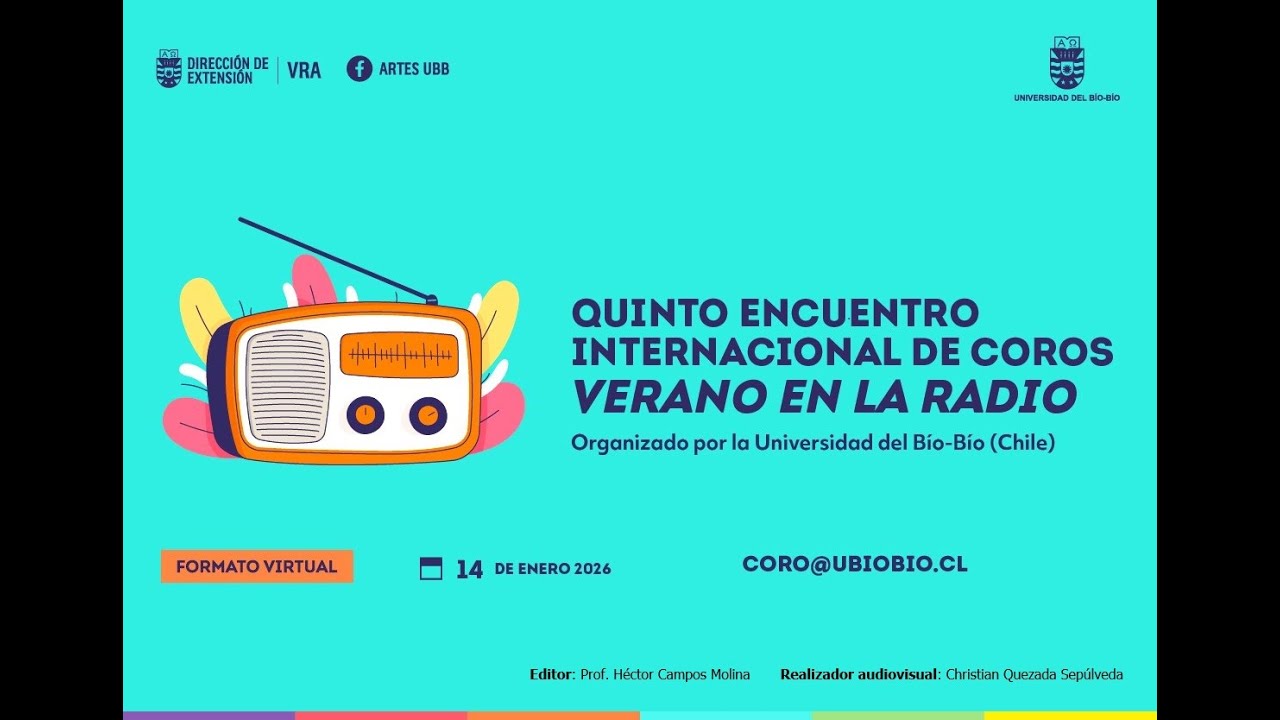 V Encuentro Internacional de Coros - Verano en la radio - YouTube