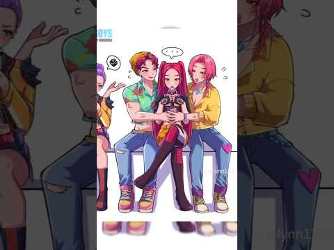 kpop demon hunter 😘#anime #kpopdemonhunters #zoey